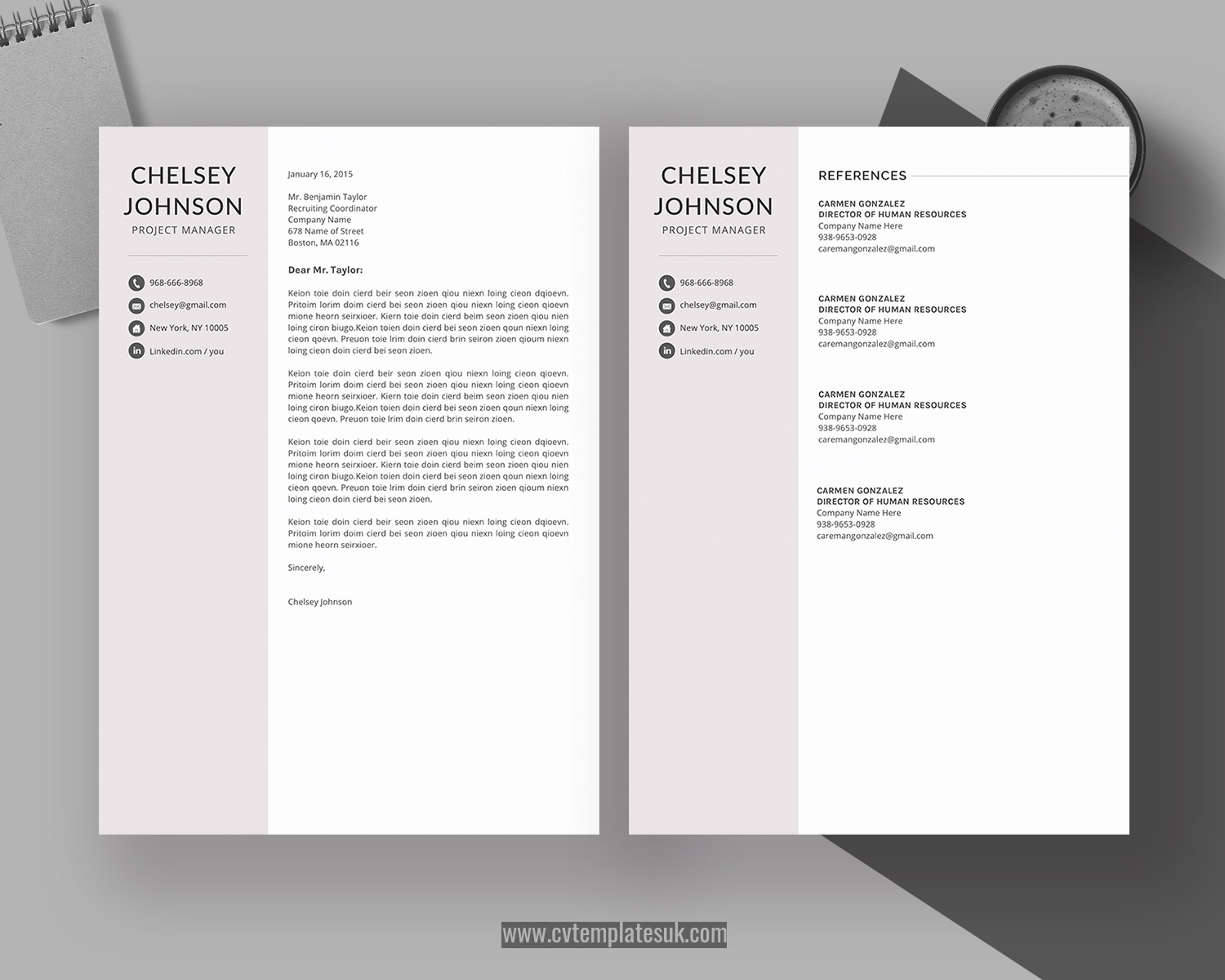 Microsoft Word Resume Template Curriculum Vitae Professional Resume 
